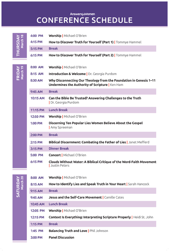 Womens Conference - Redeeming Grace Bible Church